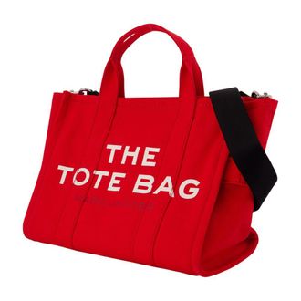Marc Jacobs Womens The Medium Tote - Marc Jacobs Cotton Red Bags Totes-Shopping-Bags