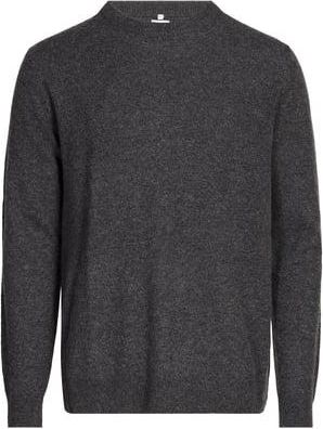 Au Printemps Paris Kaschmirpullover mit Rundhalsausschnitt - Grau