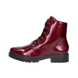 Rieker Schn&uuml;rstiefel - - Shoes - Damen - Rot - 40 EU
