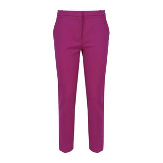 Pinko Pinko, Femme, Pantalons, Violet, Taille: 40 FR Pantalon Slim Fit Violet