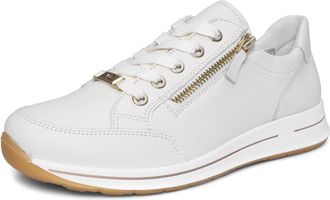 Ara Damen Osaka Low-cut Sneaker, CREAM, 41 EU Weit