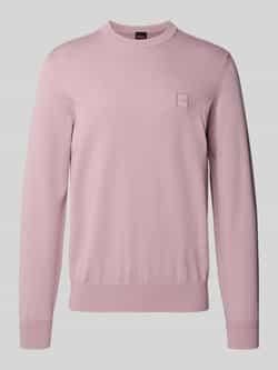 Boss Orange by Hugo Boss Regular Fit Pullover aus Baumwoll-Kaschmir-Mix Modell KANOVANO