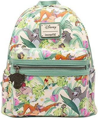 Loungefly Disney Jungle Book Friends Sac &agrave; main double sangle, multicolore, One Size, Wdbk2417