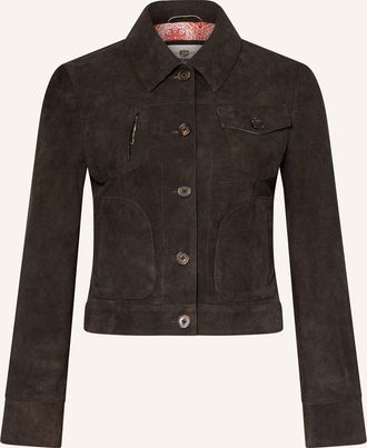Meindl Lederjacke Bailey braun