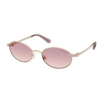 Swarovski Femme, Accessoires, Jaune, Taille: 53 MM Sk7033 Lunettes de soleil ovales