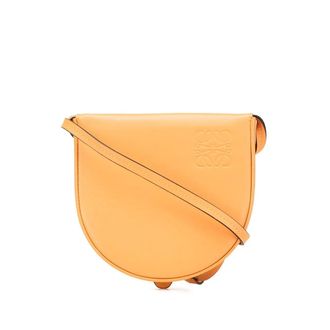 Loewe Hobo Bags - Small Soft Calfskin Heel Pouch - Gr. unisize - in Orange - f&uuml;r Damen