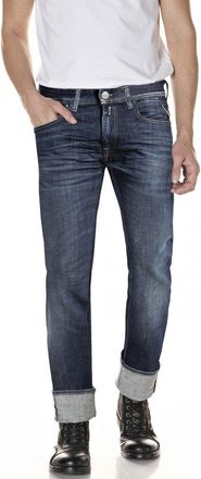 Replay Herren Grover Herren Jeans Carrot, 007 Dark Blue, 27W / 32L
