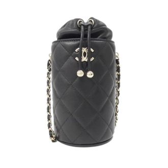 Chanel Sac bandouli&egrave;re en cuir dagneau Pre-owned - Femme - Pre-owned - Noir - Taille: ONE Size