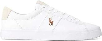 Polo Ralph Lauren Homme, Chaussures, Blanc, Taille: 40 EU Baskets Stylish pour Hommes et Femmes