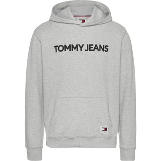 Tommy Jeans Vintage Gewaschener Hoodie Pullover - - Sweatshirts & Hoodies - Herren - Grau - M
