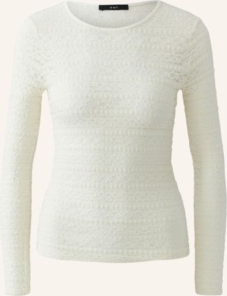 Oui Longsleeve weiss