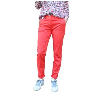 Mason's Straight Chino Hose - - Trousers - Damen - Orange - L