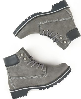 Will&rsquo;s Vegan Store Damen vegan Dock Boots Grau