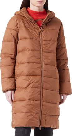 Sisley Sisley Damen Heavy Jacket 2BA2LN01K Down Coat, Burnt 11Q, 34