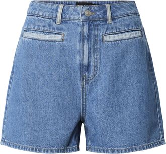 Pieces Female Jeansshorts PCFIE HW Patchwork