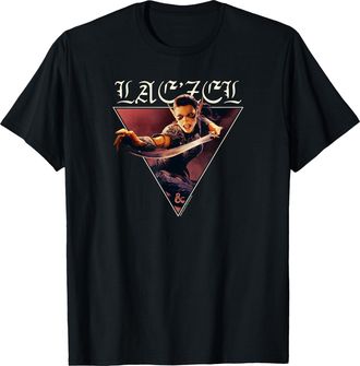 Dungeons & Dragons T-Shirt: Baldurs Gate III Laezel Blade Drawn - Schwarz, Unisex, Kurzarm, Small, Klassisch, Einfarbig
