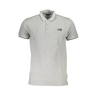 Cavalli Kurzarm-Polohemd - - Tops - Herren - Grau - M