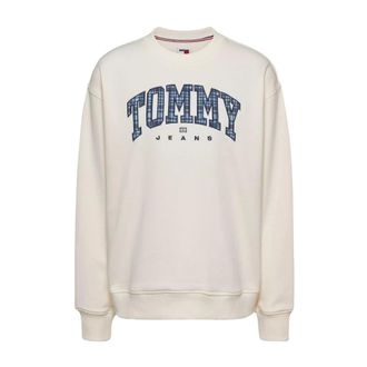 Tommy Hilfiger Homme, Sweatshirts et sweats &agrave; capuche, Blanc, Taille: XS SweaT-shirt Explorer