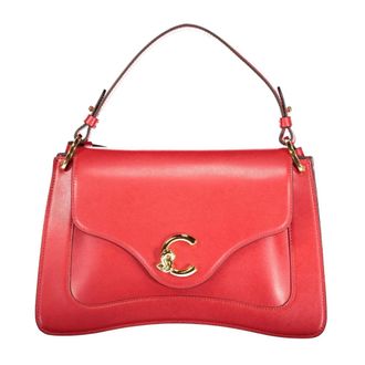 Coccinelle Femme, Sacs, Rouge, Taille: ONE Size Sac C-Me en cuir de veau