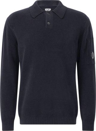 C.P. Company Strickpullover mit Polokragen