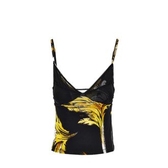 Versace Jeans Couture Damen, Oberteile, Schwarzk, XSGr&ouml;&szlig;e