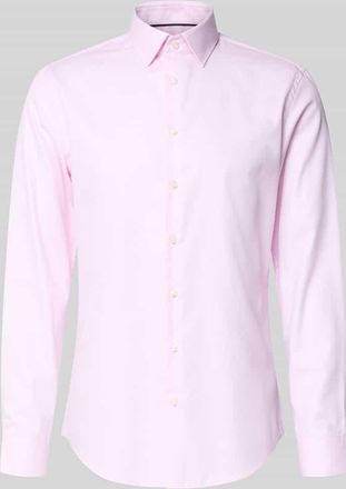 Jake*s Slim Fit Business-Hemd mit Kentkragen