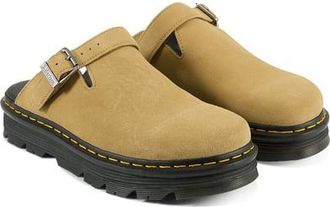 Dr. Martens Mules en cuir su&eacute;d&eacute;