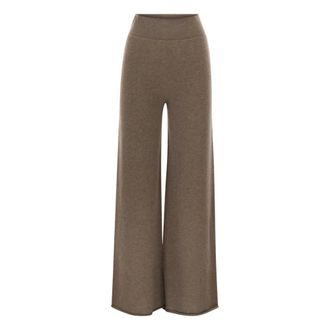 VANIS&Eacute; Femme, Pantalons, Brun, Taille: 36 FR Wide Pantalons