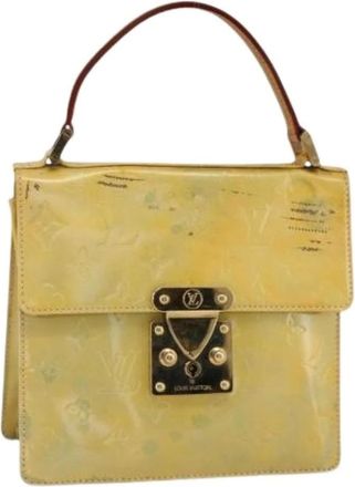 Louis Vuitton Pre-owned Cuir sacs-louis-vuitton - Femme - Pre-owned - Beige - Taille: ONE Size