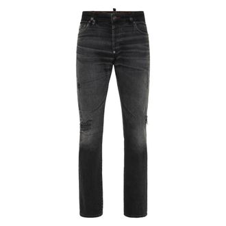 Philipp Plein Jeans mit Destroyed-Details - - Jeans - Herren - Schwarzk - W34