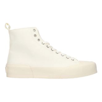 Jil Sander Fabric High-Top Sneakers - - Shoes - Herren - Beige - 44 EU