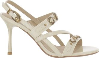 Pinko Pinko Sandalen - High-Heeled Sandals With Gold Detailing - Gr. 37 (EU) - in Gold - f&uuml;r Damen