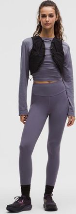 lululemon Legging Fast and Free taille haute 5 poches pour Femmes - 64 cm - Violet - Taille 10