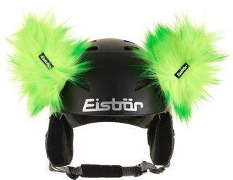 Eisbär Luxury Horns Helmaufkleber Helmsticker Helmdeko Sticker für Skihelm Damen/Herren/Kinder - Made in Austria mit Futter Winter Herbst Sommer Frühjahr Frü