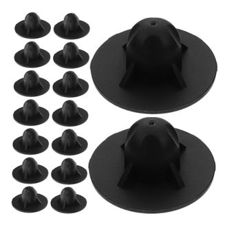 Angoily 16 Stück Teiliges Outdoor Stuhlbein-Kappen Rohrdurchmesser Klappstuhl Fußschutz rutschfest für Camping Indoor Schützt Möbelbeine vor Verschleiß Einfac