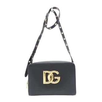 Dolce & Gabbana Pre-owned Leder Crossbody Bag - - Pre-owned - Damen - Schwarzk - ONE SIZE