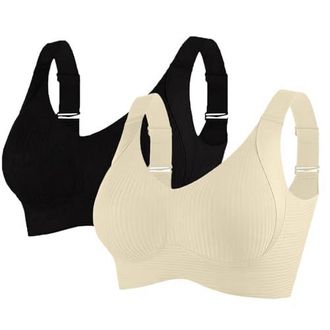Generic soutien gorge sans armature, brassiere coton femme, sans complexe soutien gorge, brassiere sport femme maintien fort, sexy lingerie &eacute;rotique, soutieng