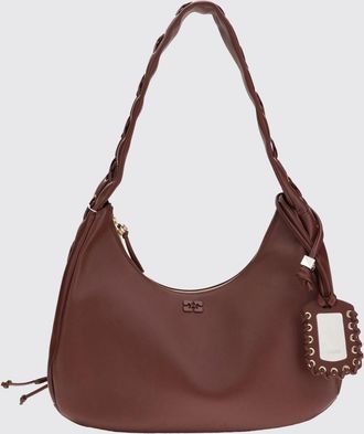 Ganni Schultertasche GANNI Damen Farbe Burgunderrot