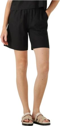 MY ESSENTIAL WARDROBE Damen, Shorts, Schwarzk, SGr&ouml;&szlig;e