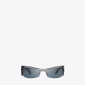 Tory Burch Double-Lens Runway Sunglasses