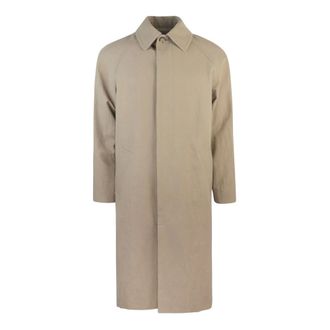 A.P.C. A.p.c., Homme, Manteaux, Beige, Taille: M Parka Classique Matière Déperlante