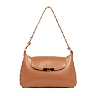 Lancaster Klappentasche mit Metallverschluss Suave Evenly - - Bags - Damen - Braun - ONE SIZE
