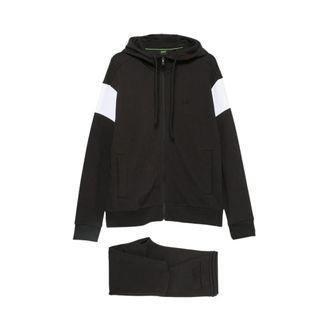 HUGO BOSS Colour-Block Trainingsanzug - - Sport - Herren - Schwarzk - 2XL