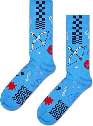 Happy Socks Unisex Sagittarius Socken, blau, 42-46