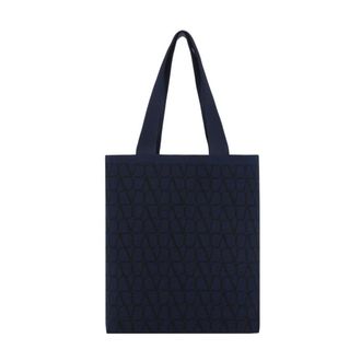 Valentino Garavani Schultertasche mit VLogo Monogramm und abnehmbarem Riemen - - Bags - Herren - Schwarzk - ONE SIZE