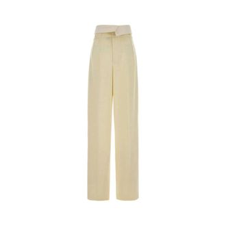 Carven Orchid&egrave; Pant - - Trousers - Damen - Gelb - M