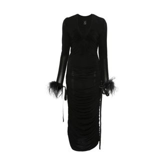 Pinko Elegantes Kleid in Zartem Rosa - - Dresses - Damen - Schwarzk - L
