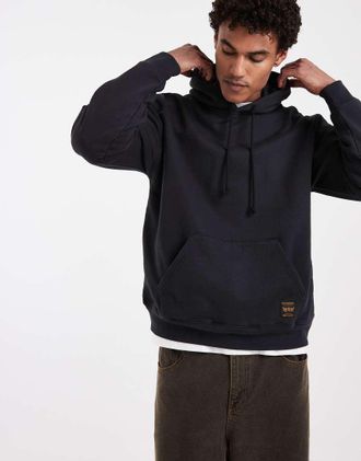 Levi's Sweat &agrave; capuche de travail - Noir