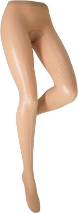 Trasparenze Collant Microrete Ambra