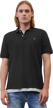 Marc O'Polo Poloshirt B21223053092 Schwarz Regular Fit